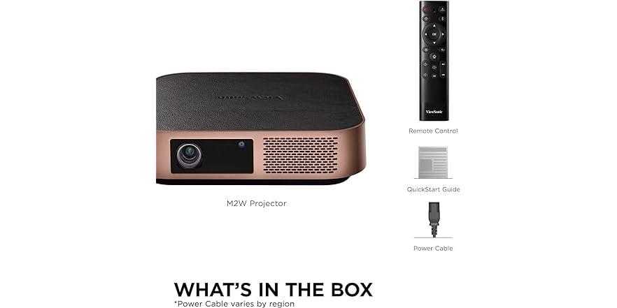 ViewSonic M2W WXGA Portable Projector