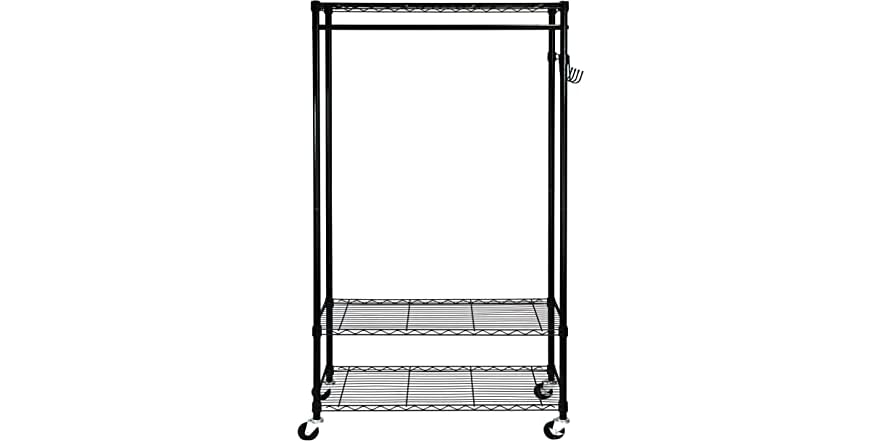 Oceanstar Heavy Duty Rolling Storage Garage Rack