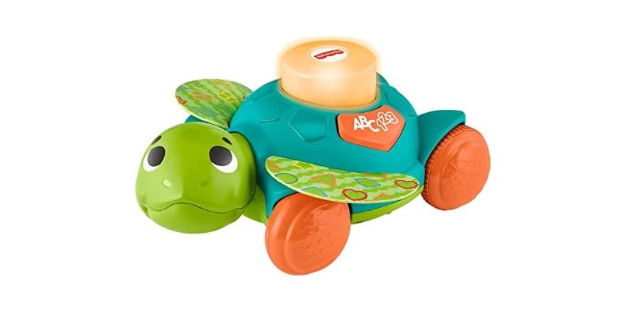 Fisher-Price Toy Sit-to-Crawl Sea Turtle