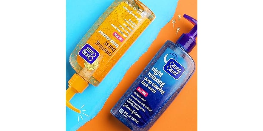 Clean & Clear 2-Pack Day and Night Face Cleanser