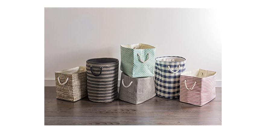DII Woven Paper Storage Bin