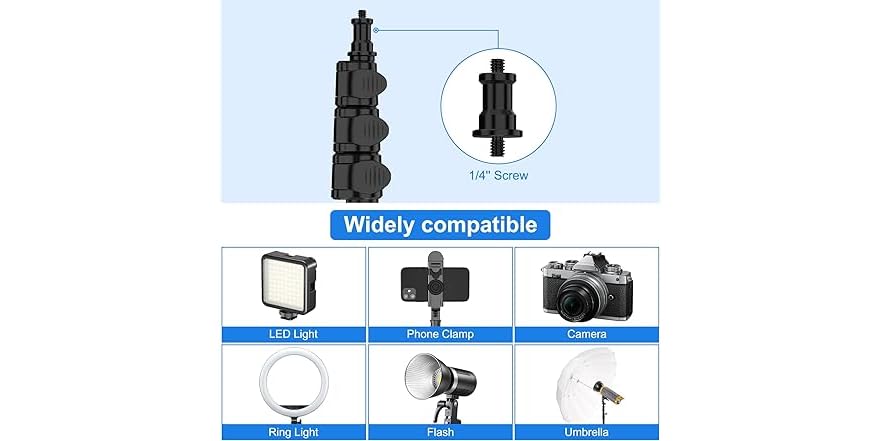 Anautin Extendable Light Stand Photography