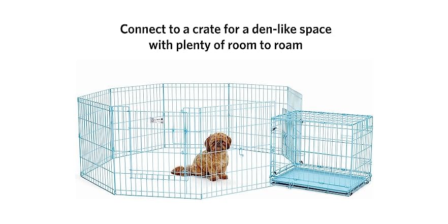 MidWest Homes for Pets Folding Playpen