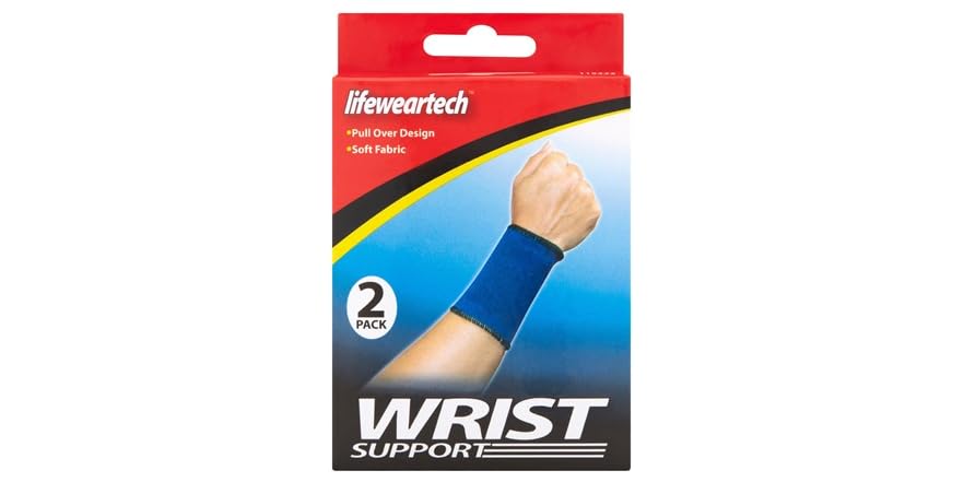 Elastic Wrist Support Band (2-Pack)