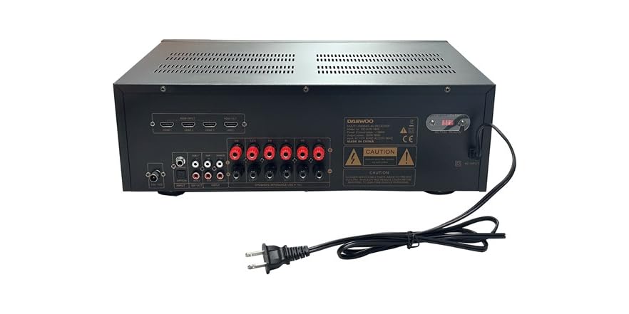 (NEW) Daewoo 5.2 Channel AV Receiver