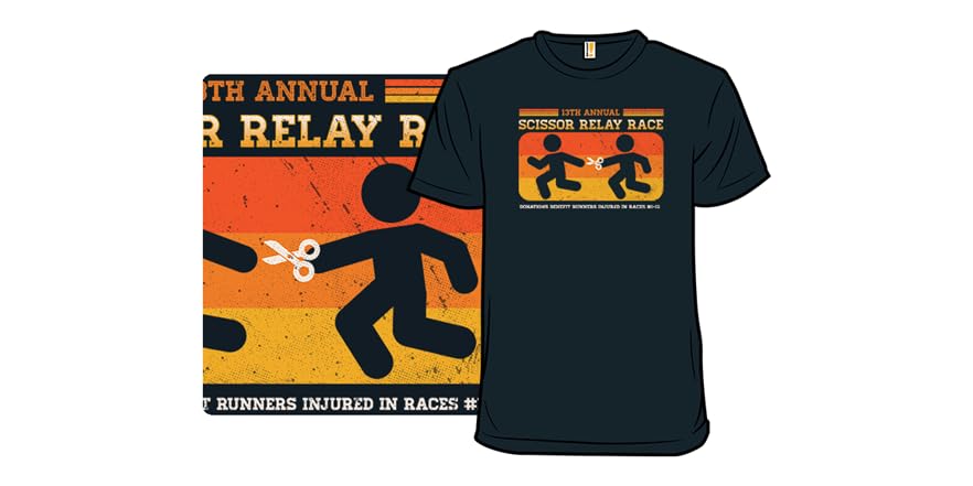 Running With Scissors Relay Race