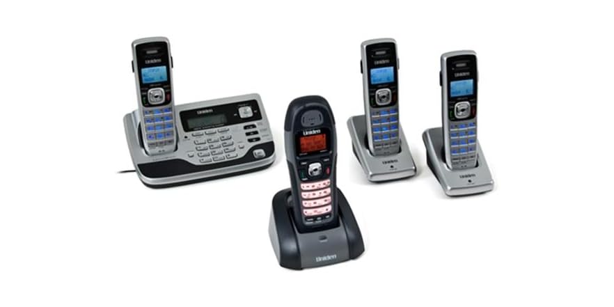 Uniden 4 Handset 5.8GHz Cordless System with Digital Answering Machine