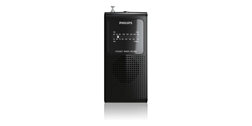 Philips AE1500 AM/FM Radio Black