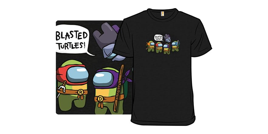 Are turtles always sus of you? Check out this rad "Blasted Turtles ...