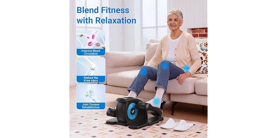 MERACH Under Desk Elliptical Machine