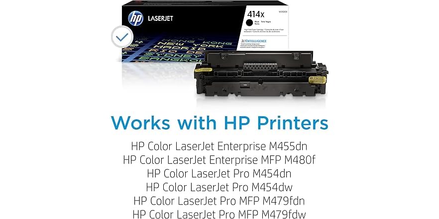 hewlett packard HP W2020X HP 414X Black High-yield Toner