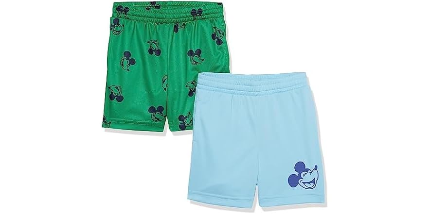Amazon Disney Gym Shorts Pack of 2,