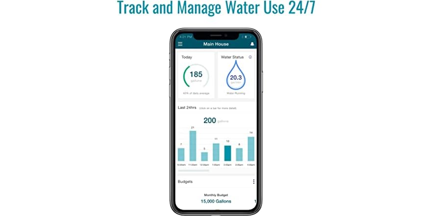 Flume Smart Home Water Monitoring System (Open Box)