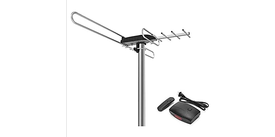 1byone Rotating Outdoor Digital HDTV Antenna