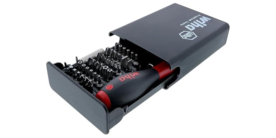 Wiha 71990 Standard Security Bit Set, 39 Piece