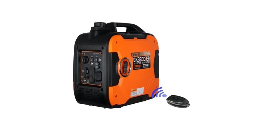 Genkins 3800W Watt Portable Inverter Generator