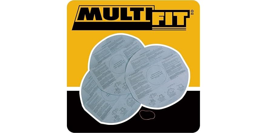 MULTI FIT MULTI FIT Wet Dry Vac Filter VF2002 Dry Disc Vac