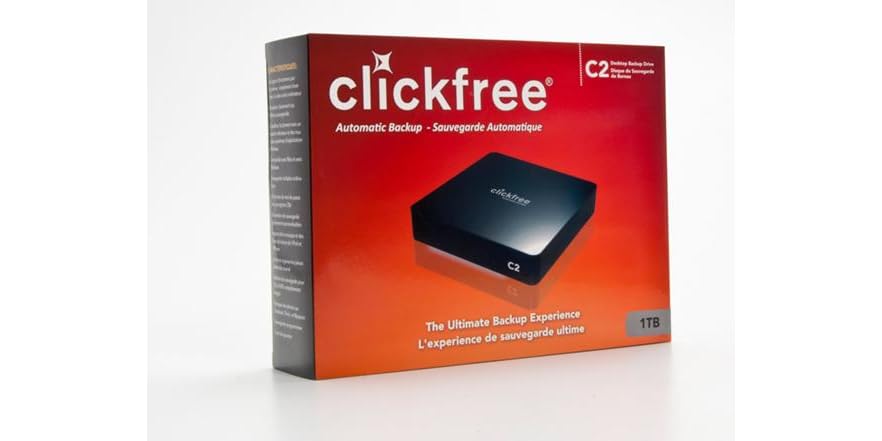 Clickfree C2 1TB Desktop Backup Drive