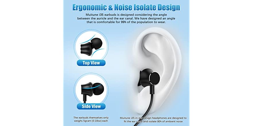 Muitune Bluetooth Earbuds