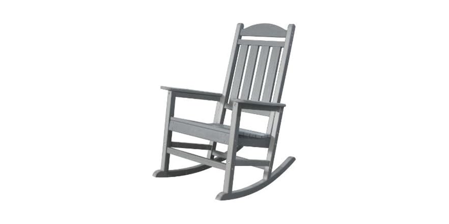 All Weather Resistant Poly Lumber Porch Rocker