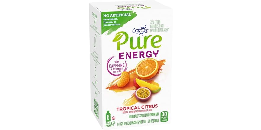 Crystal Light PureEnergy Tropical Citrus