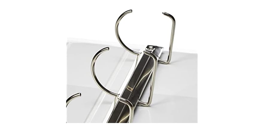 Amazon Basics Heavy-Duty D-Ring Binder - 2 Inch
