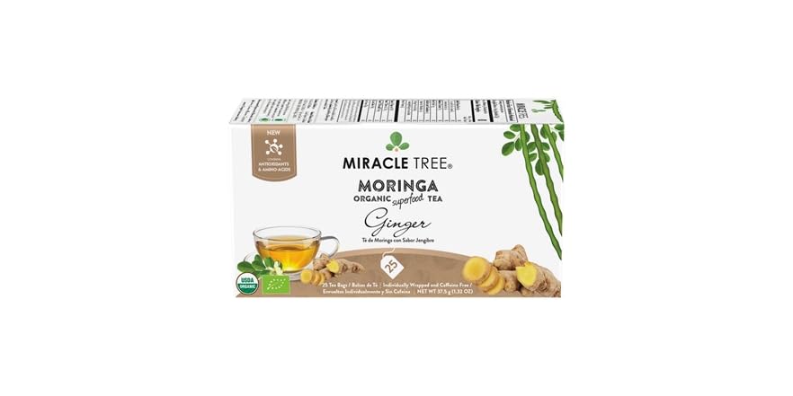 Miracle Tree Moringa Tea Starter 6-Pack
