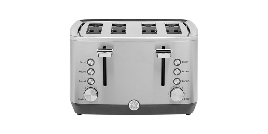 GE Extra Wide 4-Slice Toaster (Open Box)