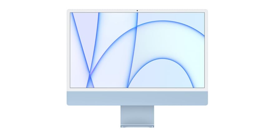 Apple 24" iMac MGPJ3LL/A (Mid 2021, Blue) (Open Box)