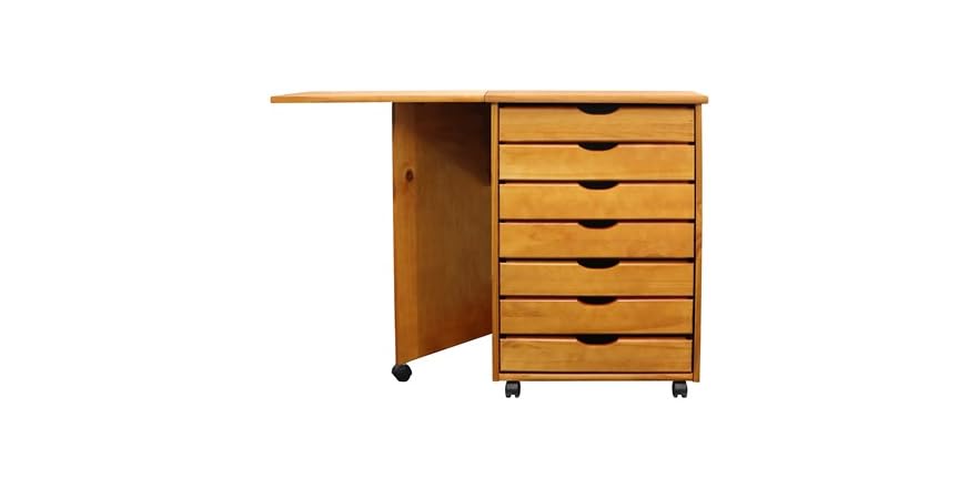 Adeptus Desk Roll Cart, 7 Drawer