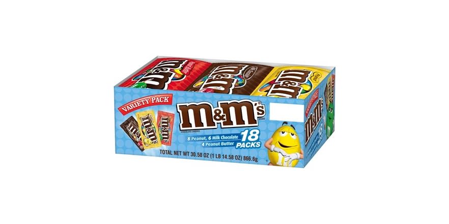 M&M'S Variety Pack, 18ct