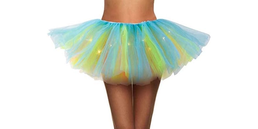 Simplicity Tutu Skirt with LED Lights