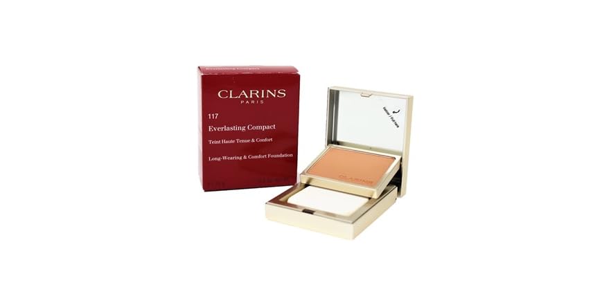 Clarins Everlasting Compact - Long Wearing & Comfort Foundation .3 oz