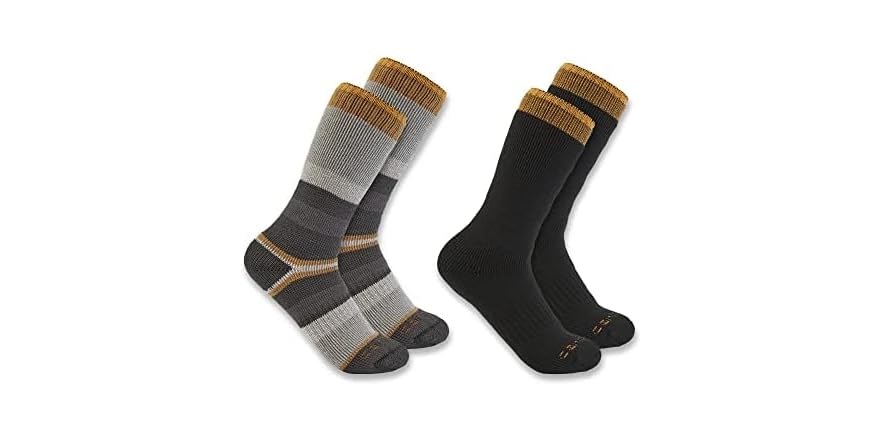 Carhartt Men's Heavyweight Sock 2 Pairs