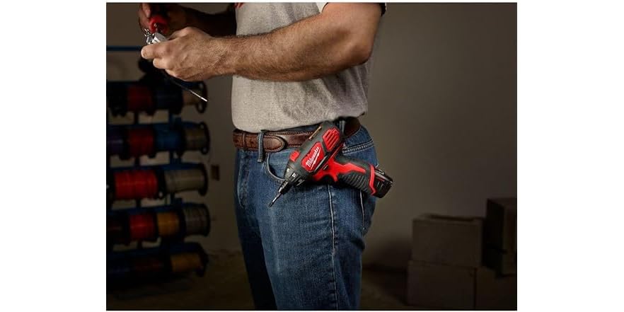 Milwaukee 12V Lithium-Ion 1/4" Hex Screwdriver Kit