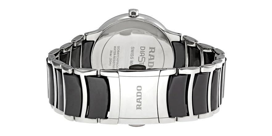 Rado Unisex Centrix Diamonds Ceramic Watch