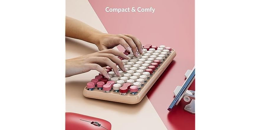 TEWELL Wireless and Wired Mechanical Keyboard (Open Box)