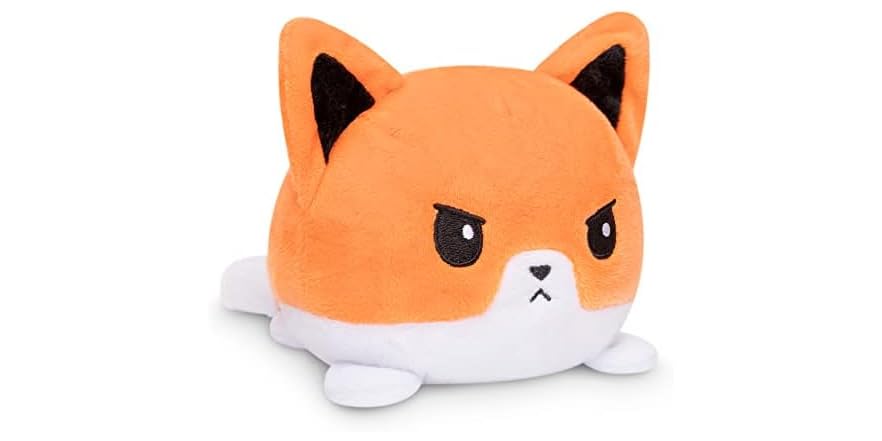 TeeTurtle The Original Reversible Fox Plushie