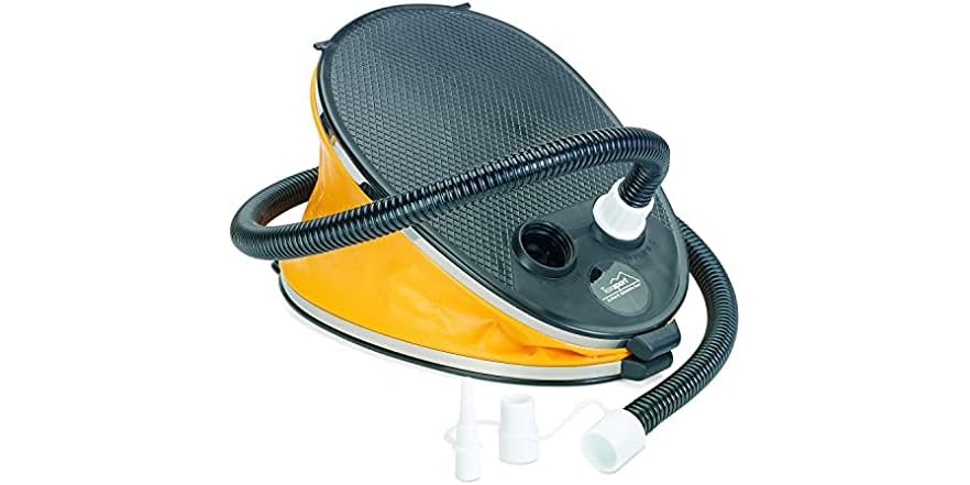 Texsport Deluxe High Volume Foot Pump