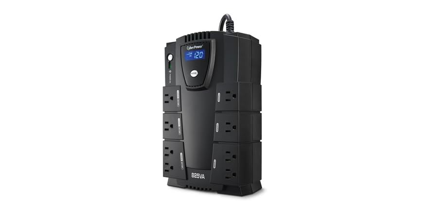 CyberPower 825VA/450W PC Battery Backup (Open Box)