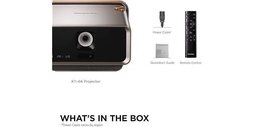 ViewSonic X11-4K-R True 4K UHD Short Throw LED Projector