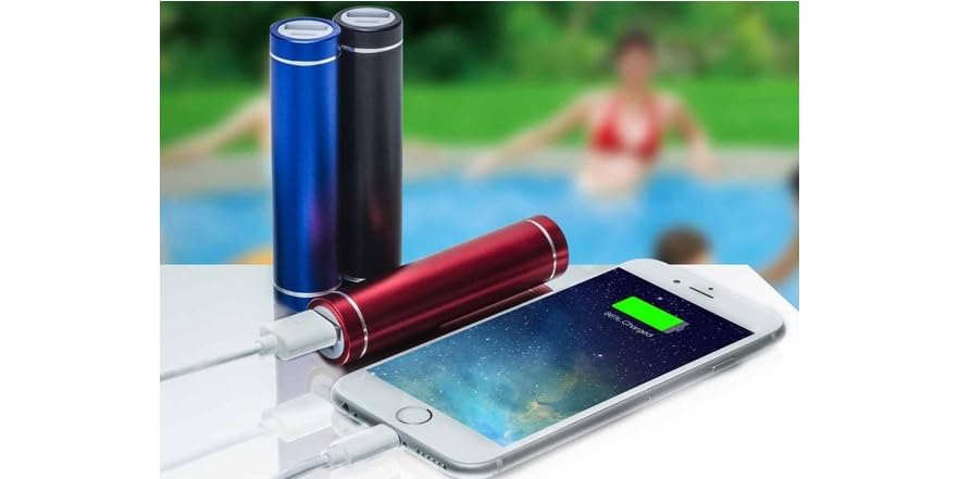 Lipstick Shaped 2200 mAH Backup Battery
