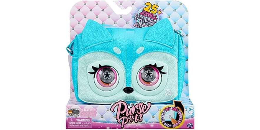 Purse Pets, Fierce Fox Interactive Pet Toy