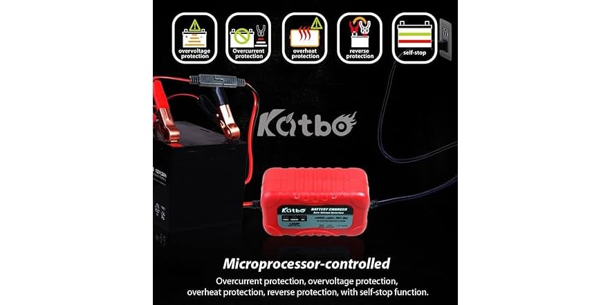 Katbo Battery Charger Maintainer