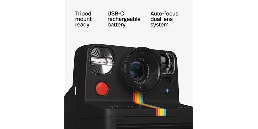 Polaroid Now+ 2nd Generation Camera