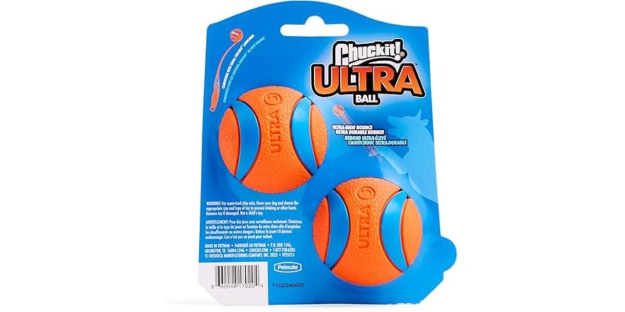 Chuckit! Ultra Ball, Small 2-inch, 2Pk