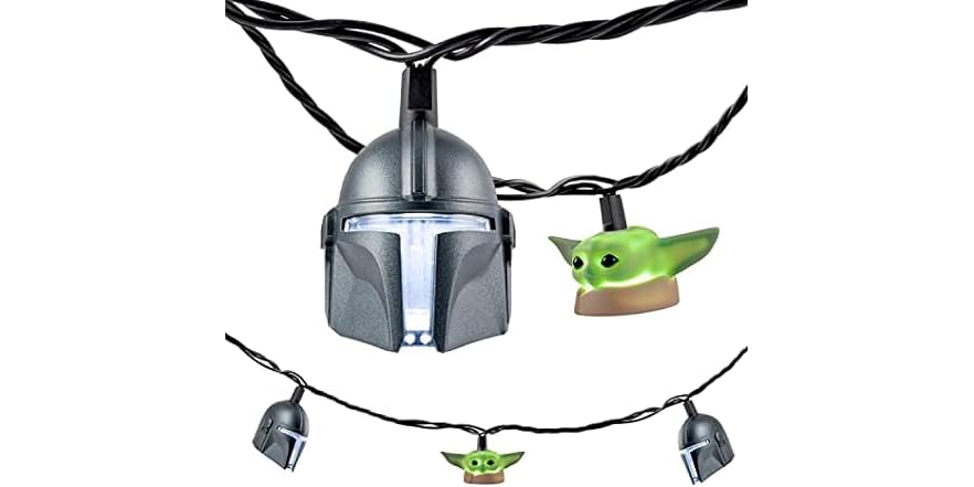 STAR WARS The Mandalorian & Baby Yoda String Light