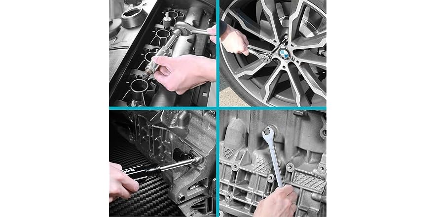 DURATECH 497-Piece Mechanics Tool Set, SAE/Metric