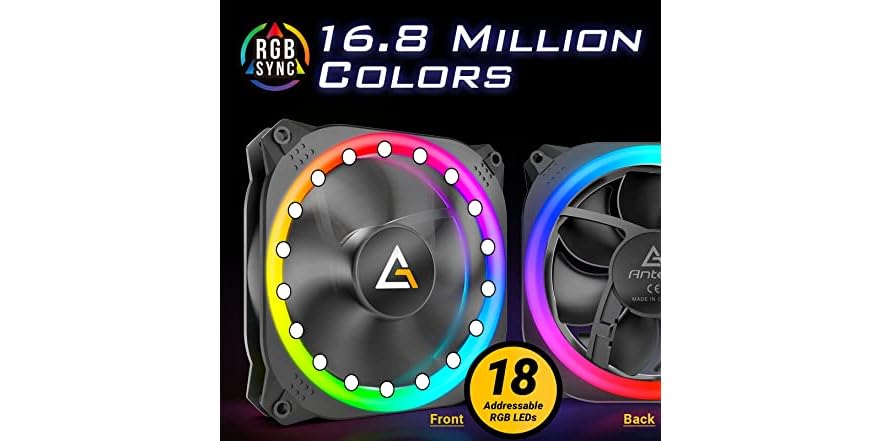 Antec PC Fans 120mm RGB Fans