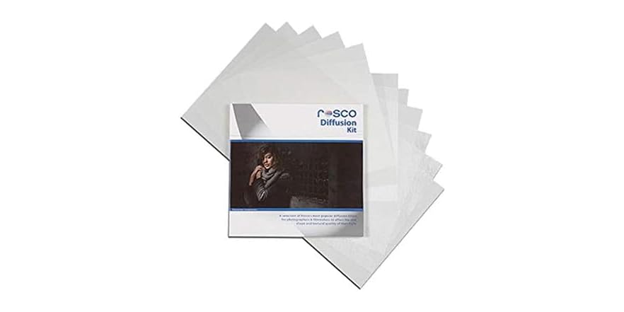 Rosco Diffusion Filter Kit, 12" x 12"